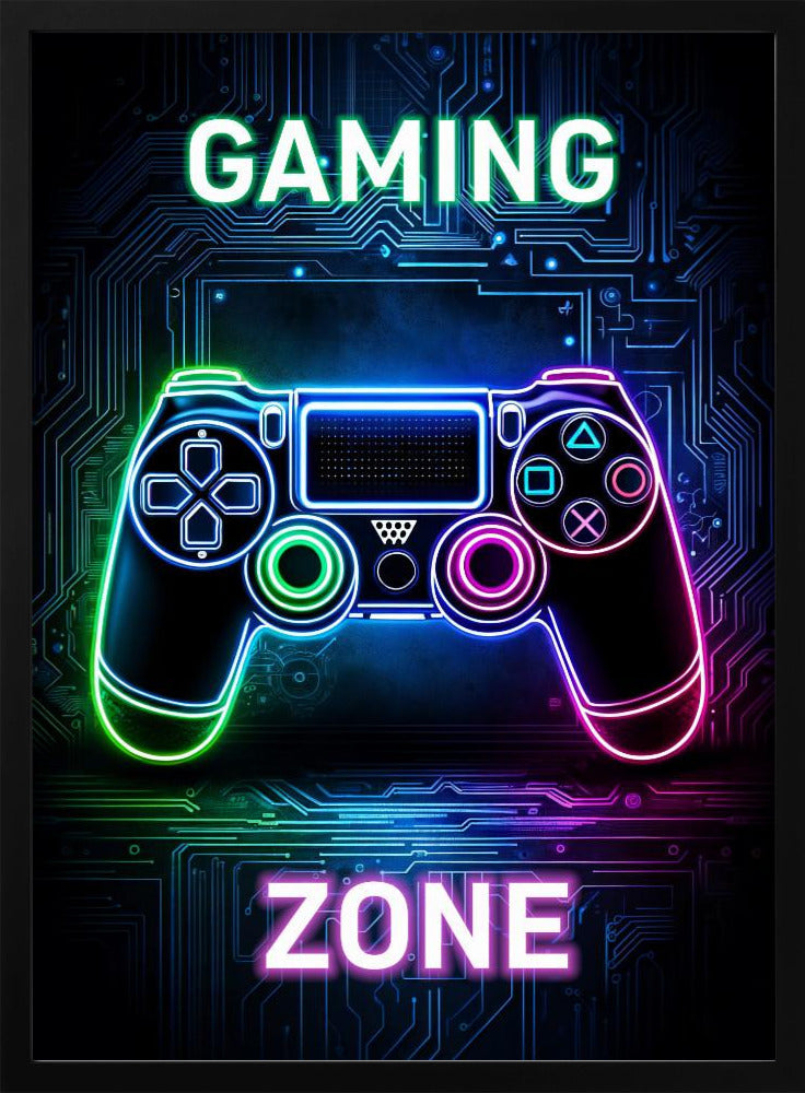 Gaming Zone Plakat ⇒ Plakatstore.dk